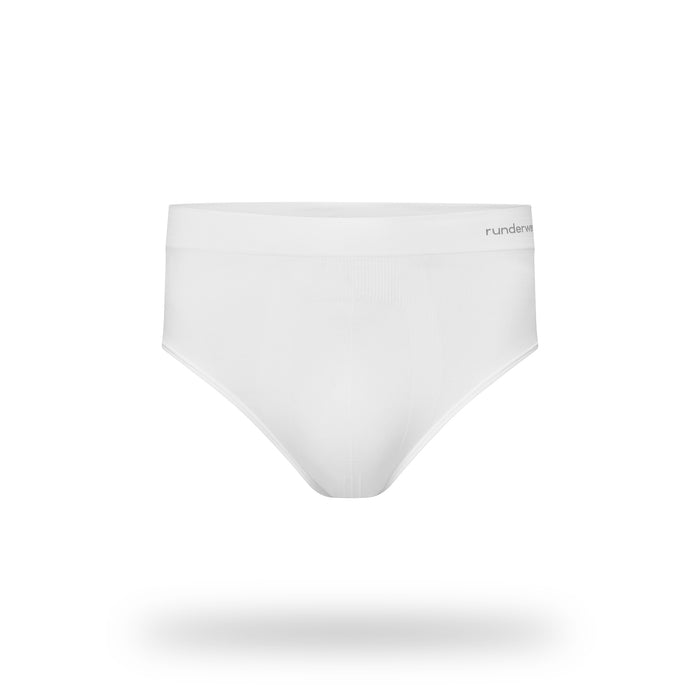 Men’s Running Briefs – White (3-Pack)